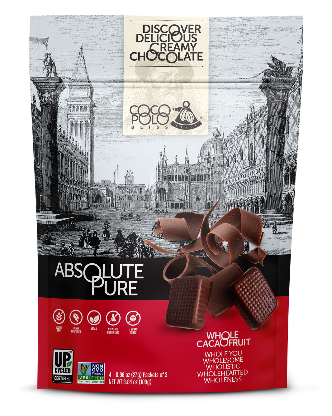 Coco Polo Bliss - Pure Cacao Sugar-Free Chocolates